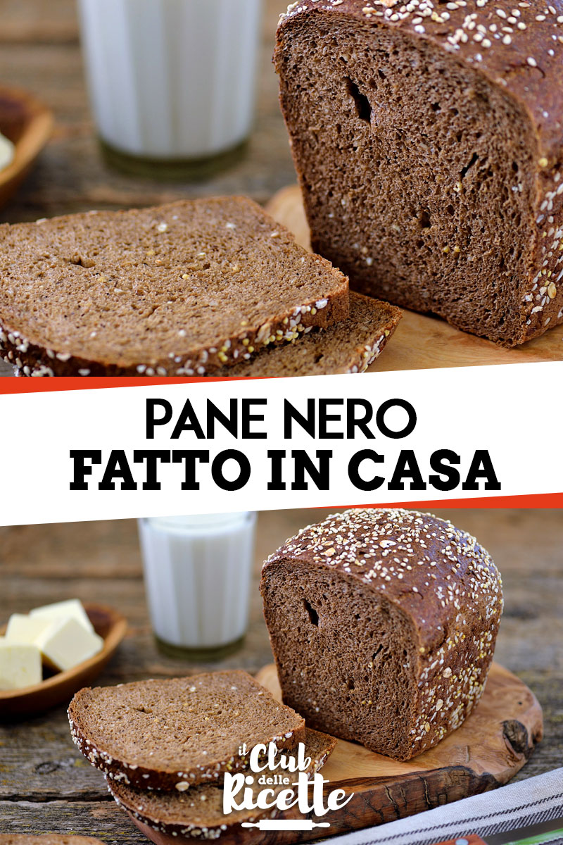 Ricetta Pane Nero Fatto in Casa, La Ricetta Originale del Nord Europa ...